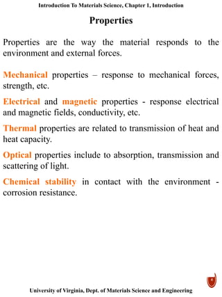 Classification of materials | PPTX