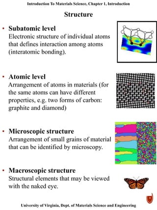 Classification of materials