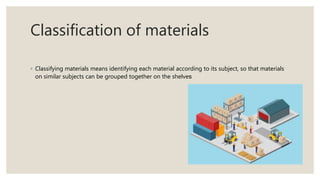Classification of materials | PPTX