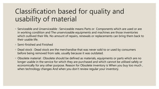 Classification of materials | PPTX