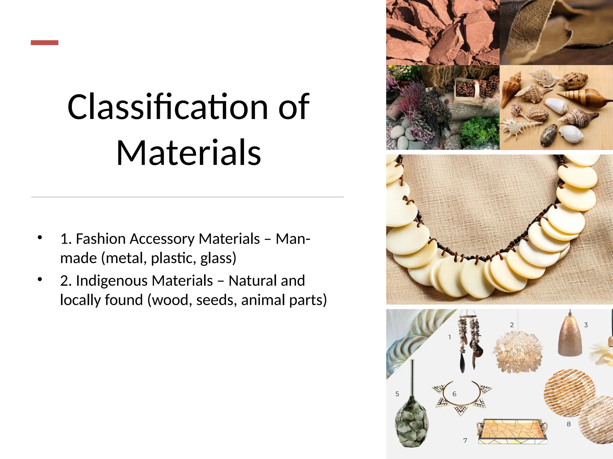 Classification of Materials handicraft.pptx