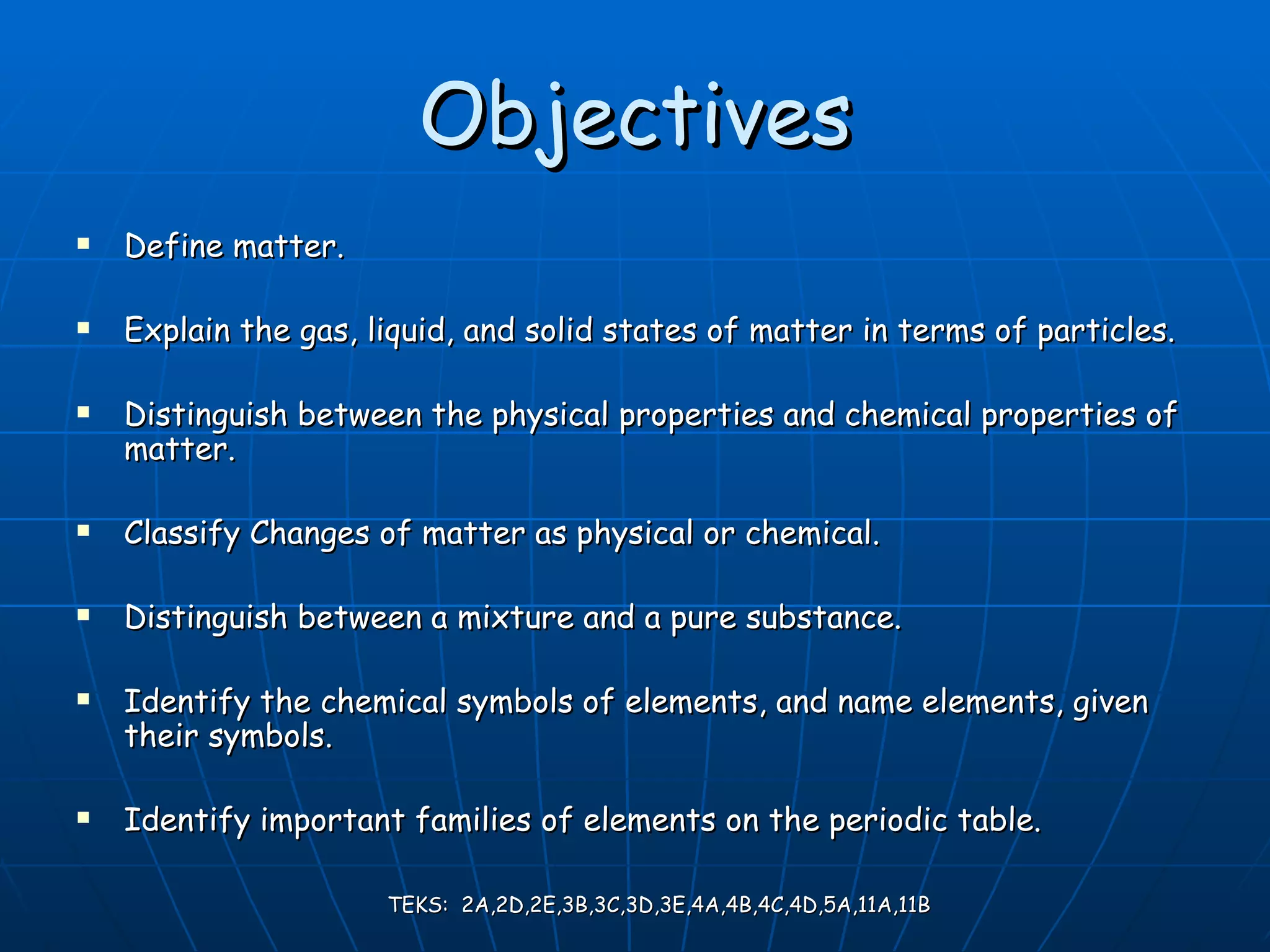 Classification of Matter | PPT
