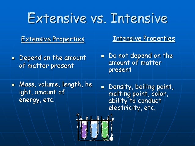 Classification of matter