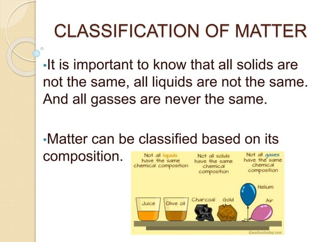 CLASSIFICATION OF matter.pptx