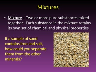 Classification of Matter Mixtures and Pure Substance.ppt