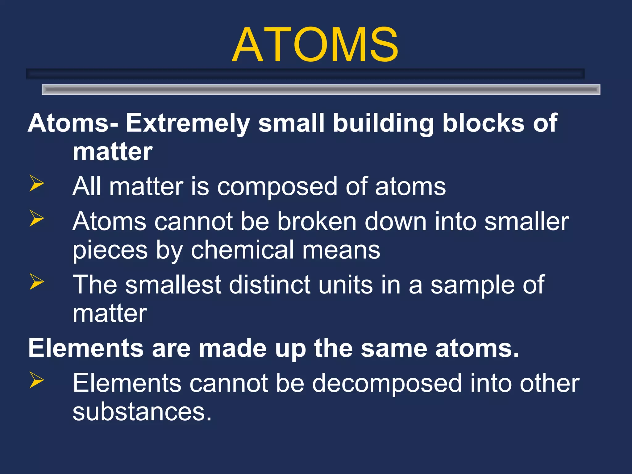 Classification of matter and changes | PPT