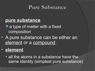 Classificationofmatter notes | PPT