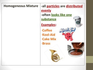 Classification of Matter Overview | PPT