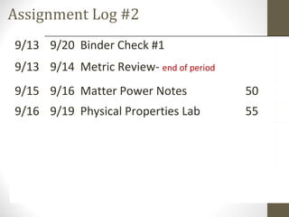 Classification of Matter Overview | PPT