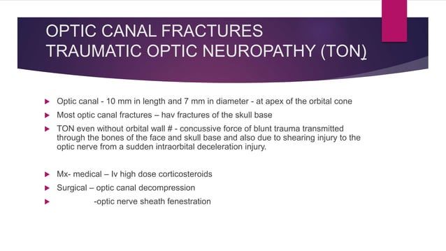 OCULAR TRAUMA - Classification of mechanical injuries, clinical ...