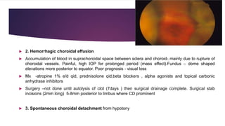 OCULAR TRAUMA - Classification of mechanical injuries, clinical ...