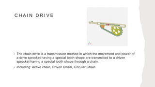 Classification of mechanical transmission | PPTX