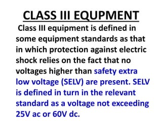 CLASSIFICATION OF MEDICAL EQUIPMENT | PPTX