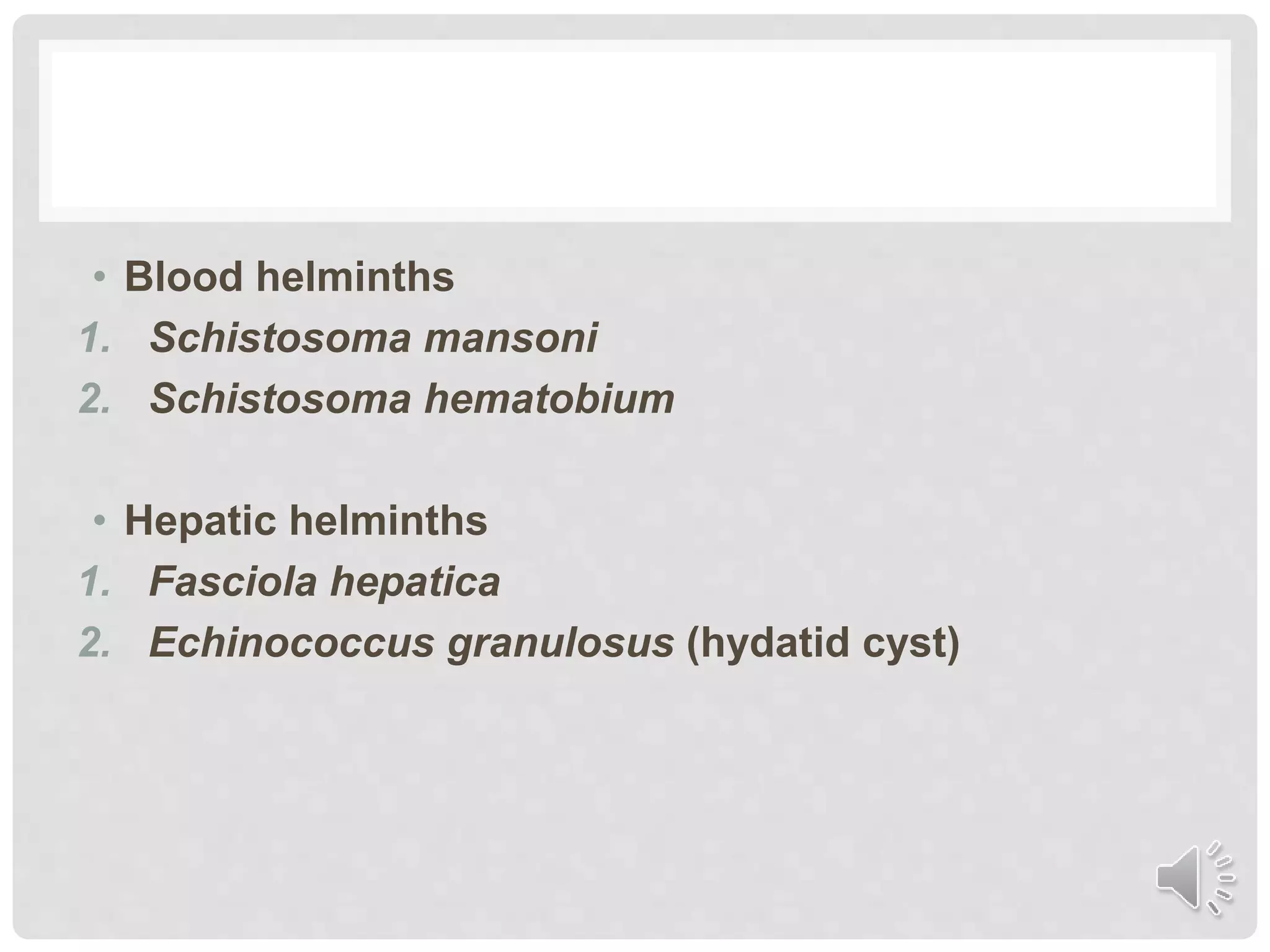 Classification Of Medically Important Helminths 2020.pptx