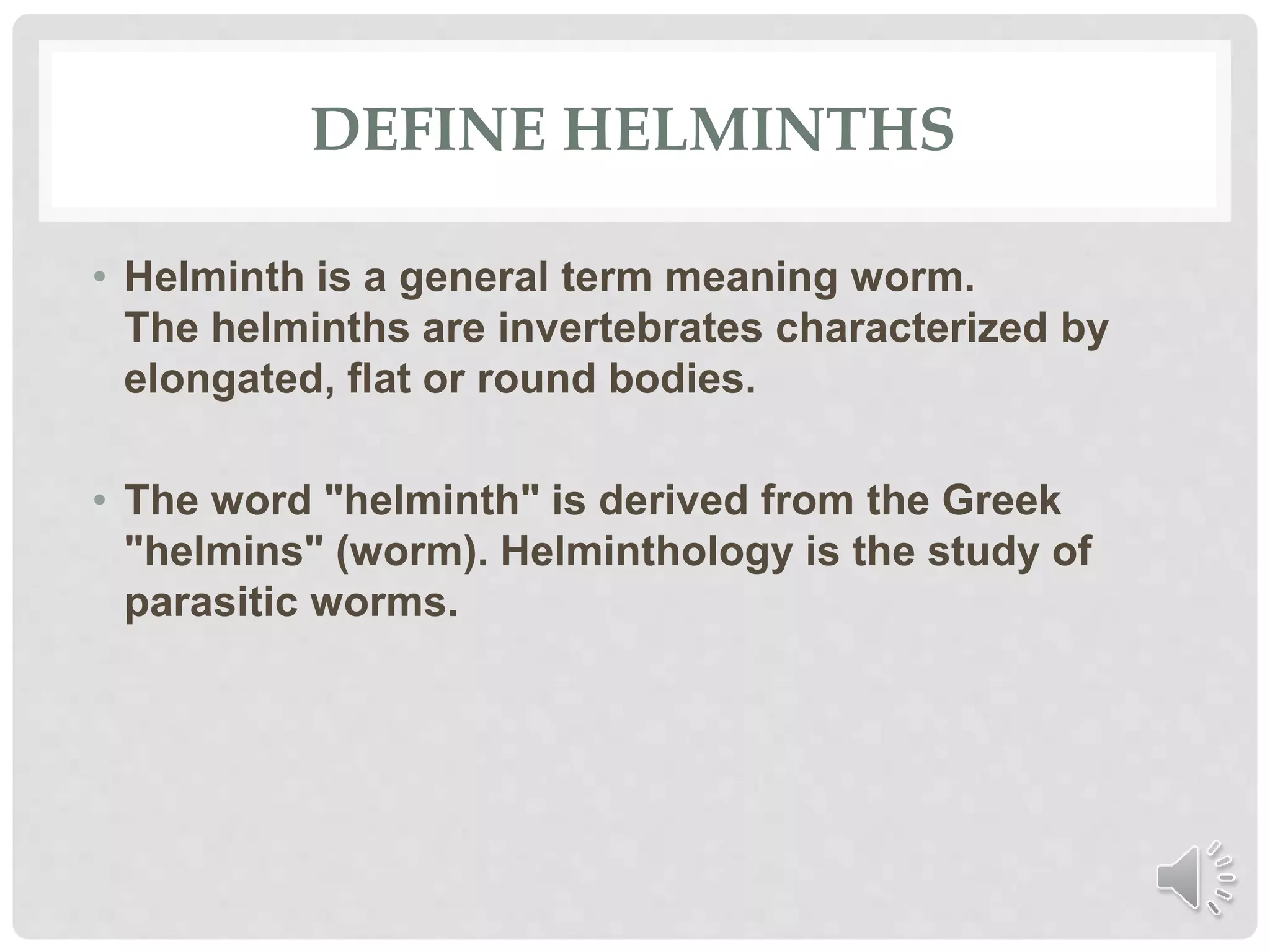 Classification Of Medically Important Helminths 2020.pptx