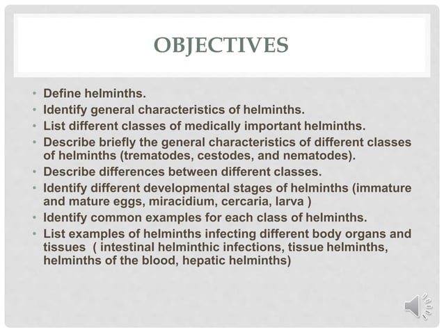 Classification Of Medically Important Helminths 2020.pptx | Infectious ...