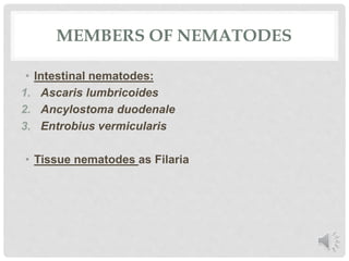Classification Of Medically Important Helminths 2020.pptx | Infectious ...