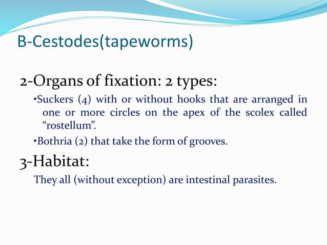 Classification of medical parasites | PPTX