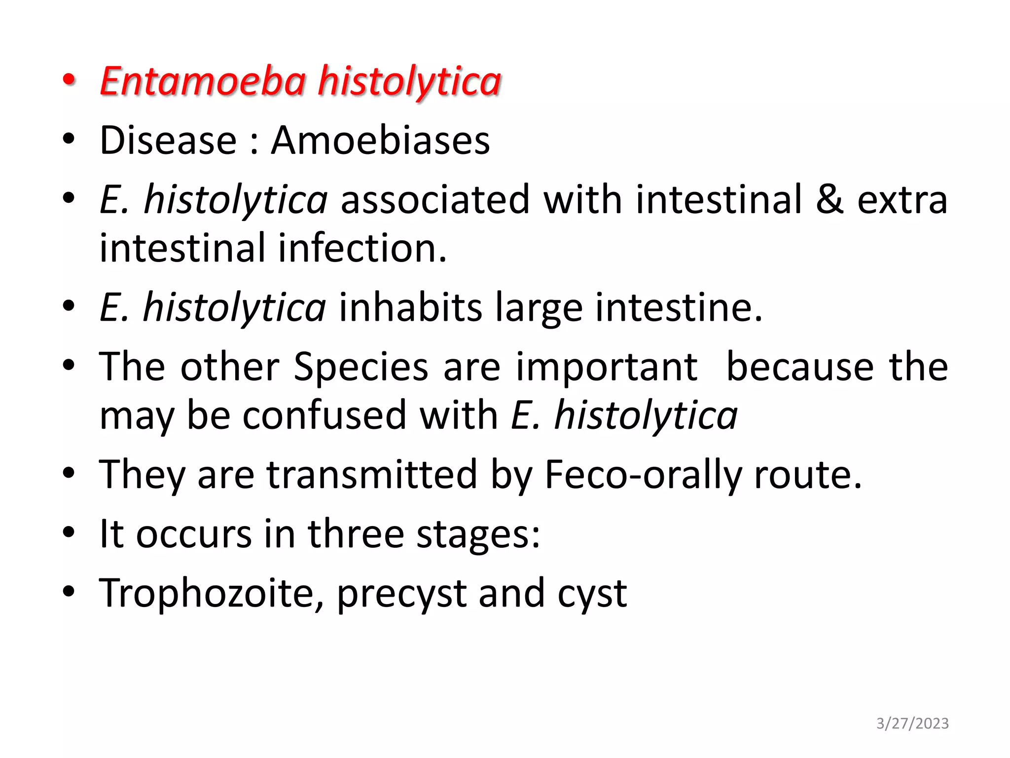 Classification of medical parasitology Lec.2.pptx