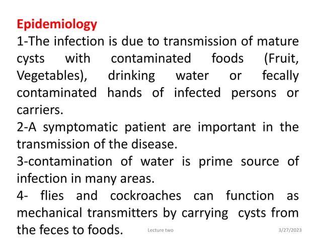 Classification of medical parasitology Lec.2.pptx