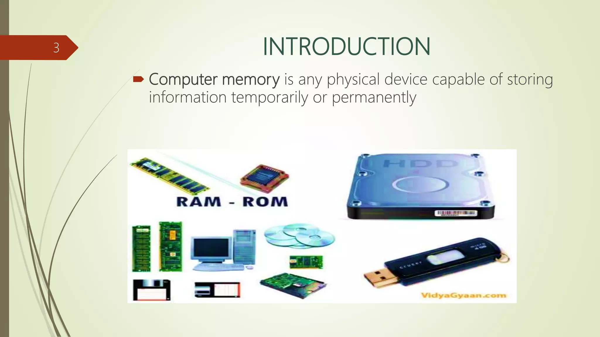 Classification of memory | PPTX