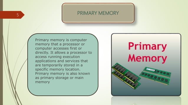 Classification of memory | PPTX | Data Storage and Warehousing | Computing