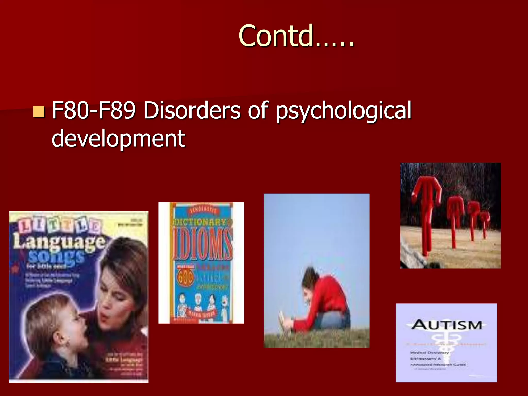 classification of mental disorders.pptx | Mental Health | Diseases and ...