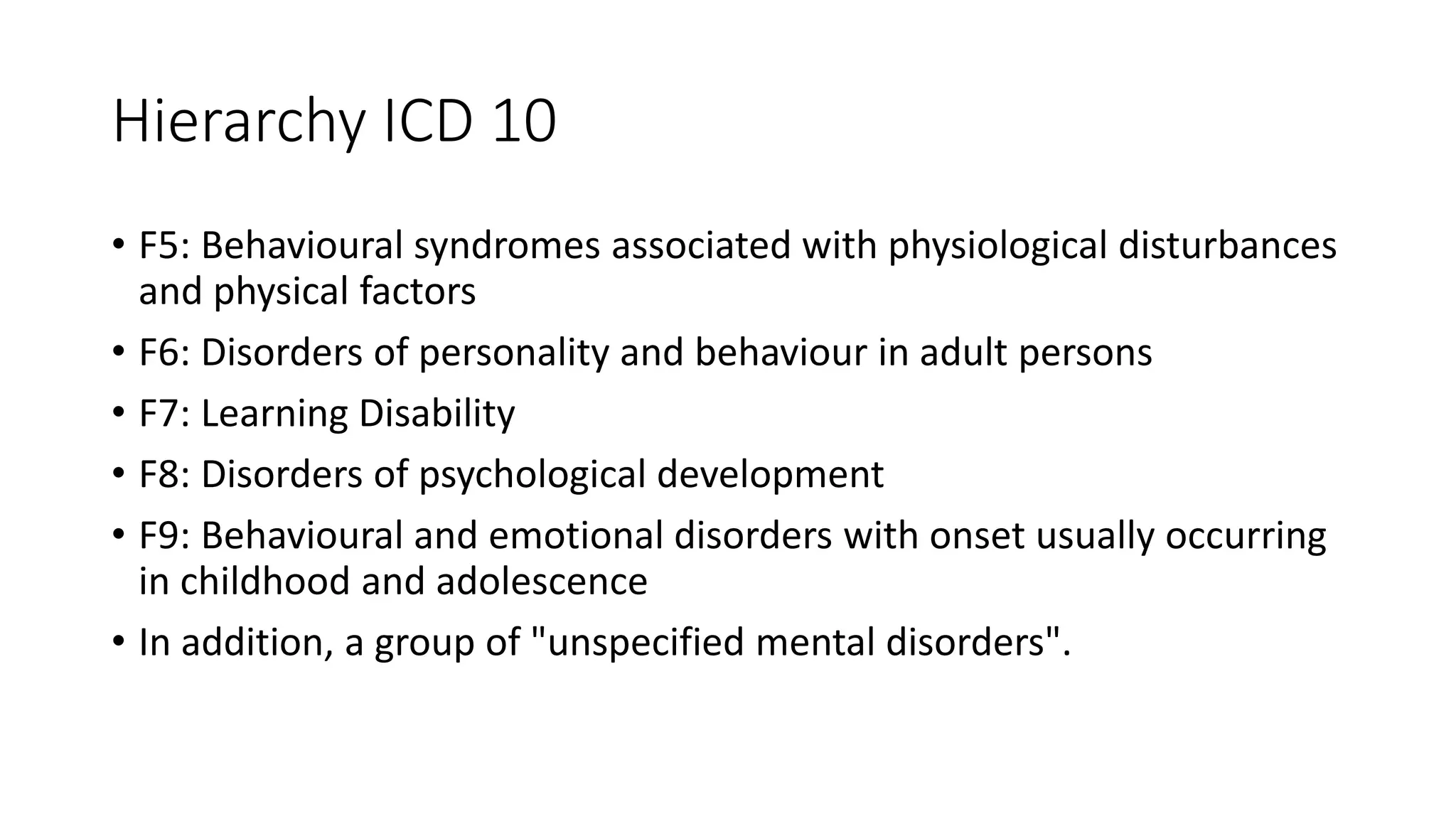Classification of mental disorders.pptx