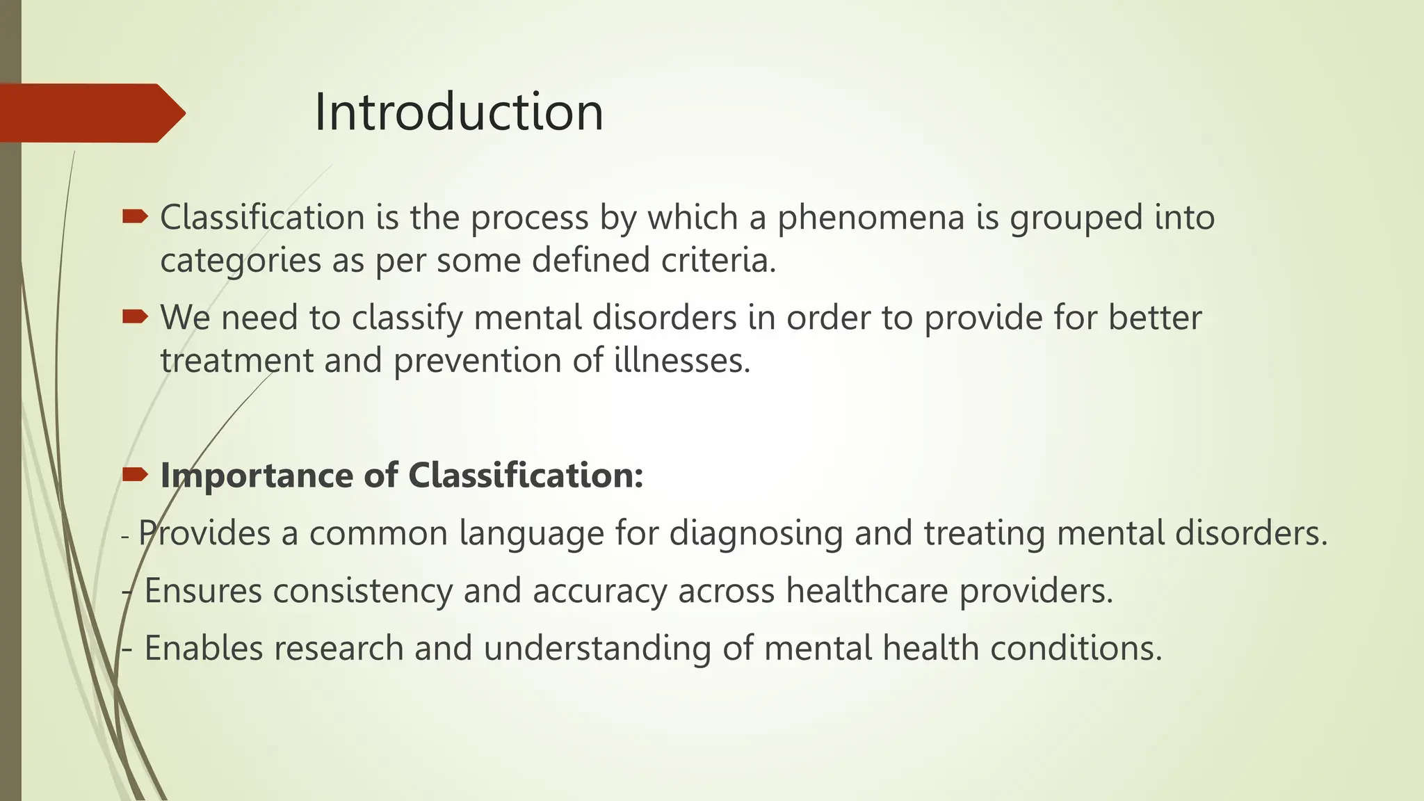 Classification of Mental Disorders 1.pptx
