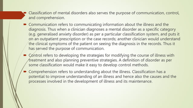 Classification of Mental Disorders 1.pptx