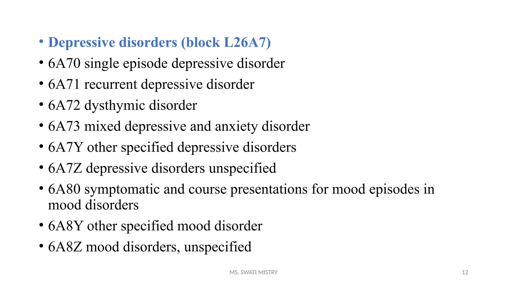 UNIT: 2 Principles & Concepts of Mental Health Nursing Topic ...