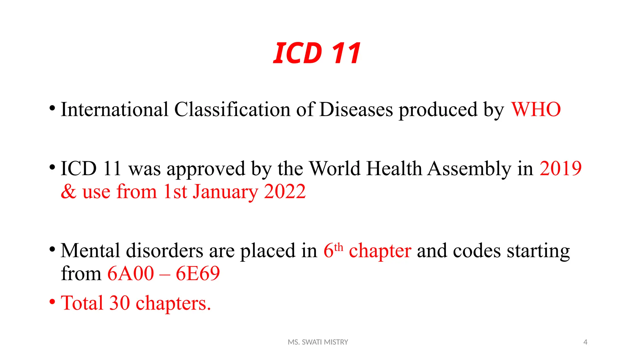 UNIT: 2 Principles & Concepts of Mental Health Nursing Topic ...