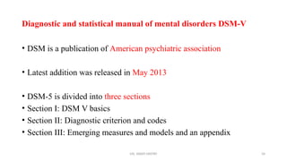 UNIT: 2 Principles & Concepts of Mental Health Nursing Topic ...