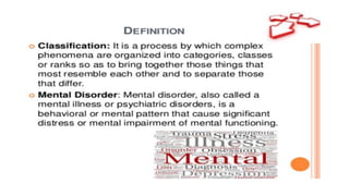 Classification of Mental Disorders (DSM-5 & ICD 10.pptx-drjma | PDF