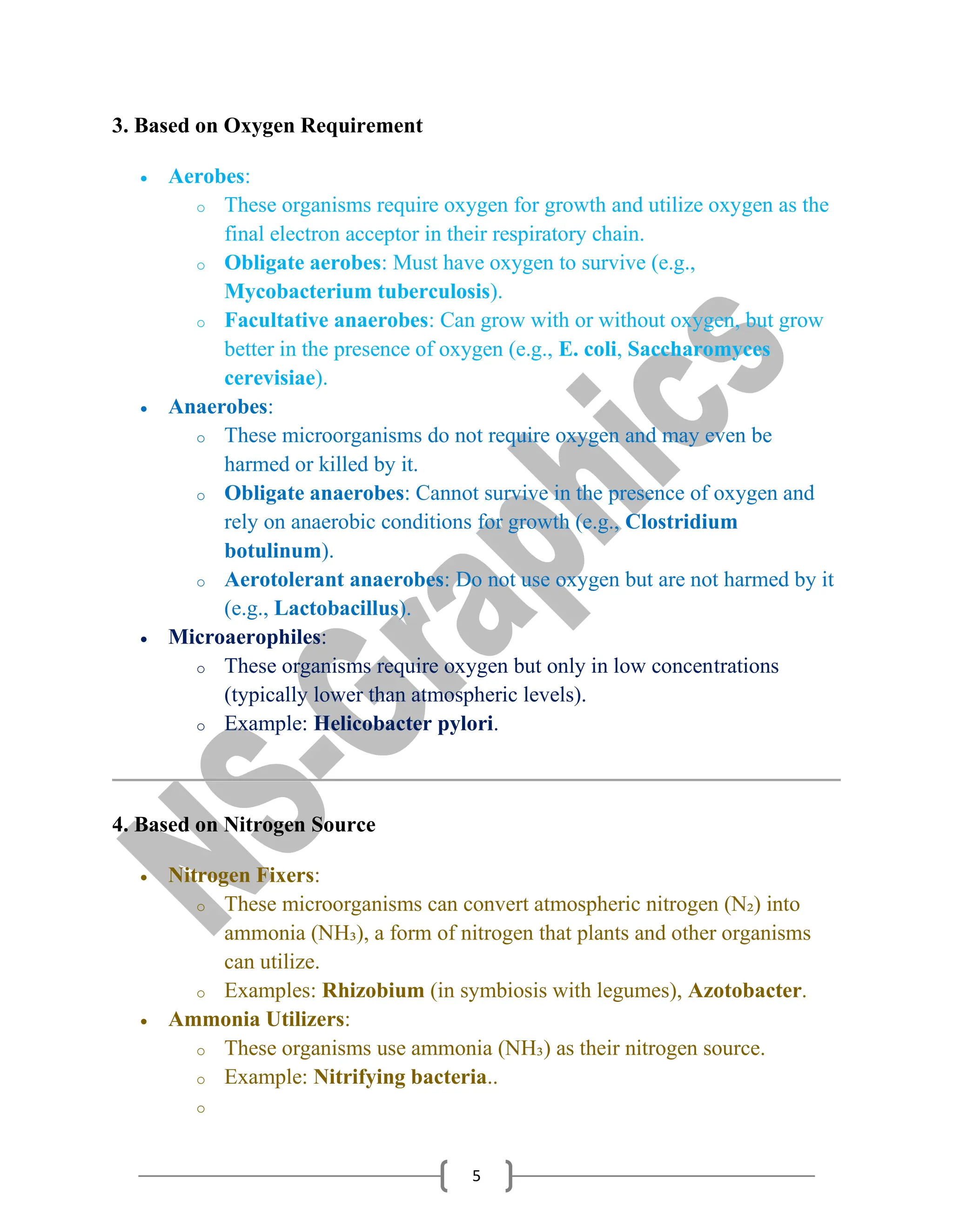Classification of Micro-organism based on their nutrition for B.Sc ...