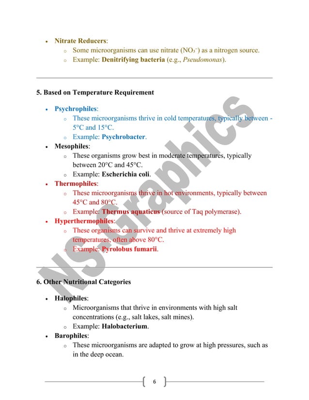 Classification of Micro-organism based on their nutrition for B.Sc ...