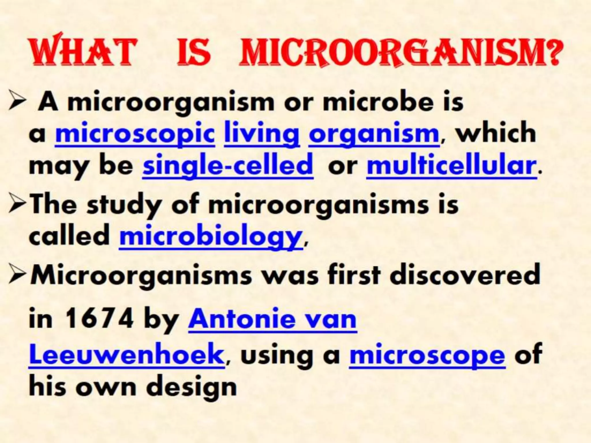 Classification of microorganism | PPTX