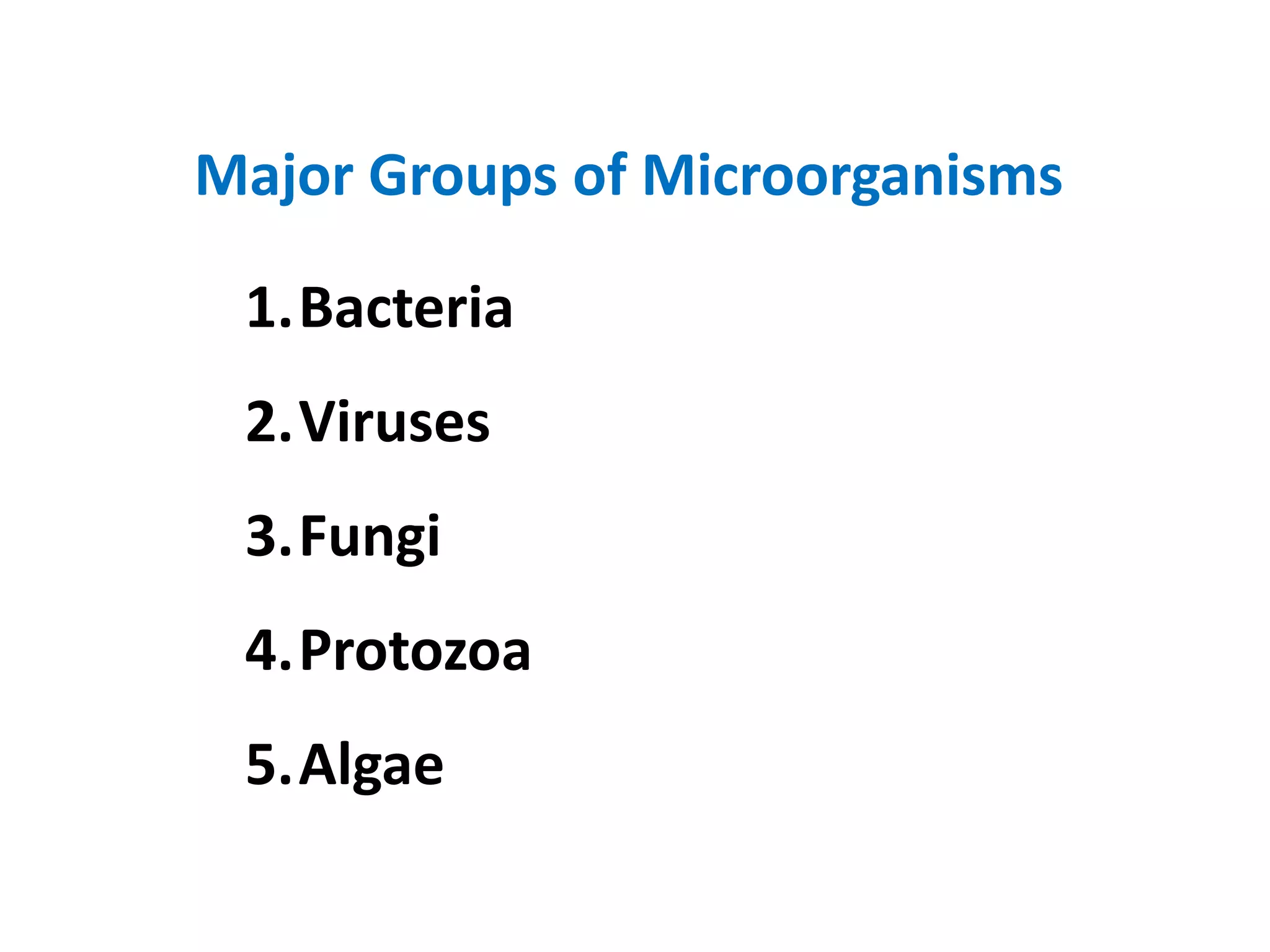 Classification of microorganism | PPTX
