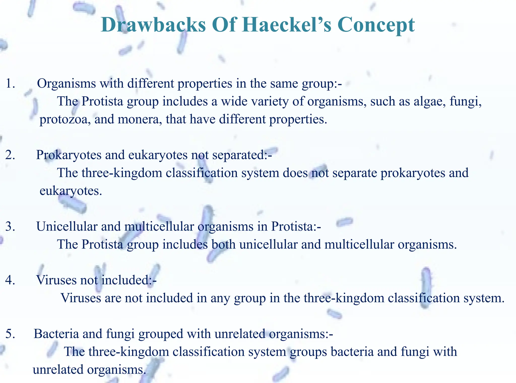 Classification of Microorganism by ernest heackel.pptx