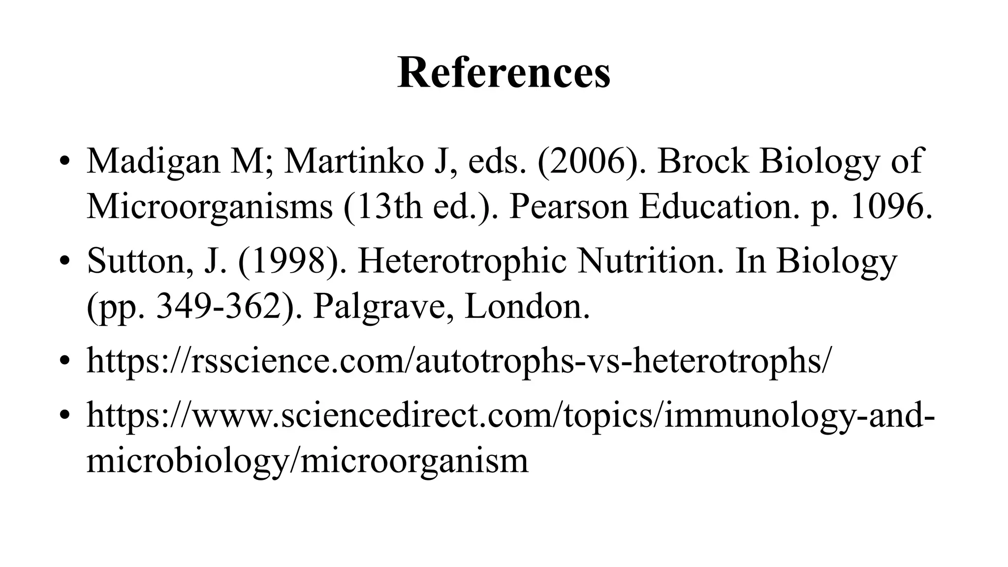 classification of microorganism on the basis of their mode of nutrition ...