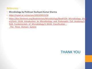 Classification of microorganisms-MICROBIOLOGY QUICK LEARN | PPT