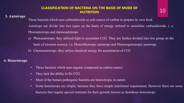 Classification of microorganisms | PPTX | Biological Sciences | Science