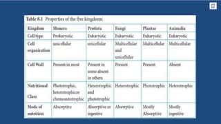 LECTURE NOTE ON CLASSIFICATION OF MICROORGANISMS.pptx | Biological ...