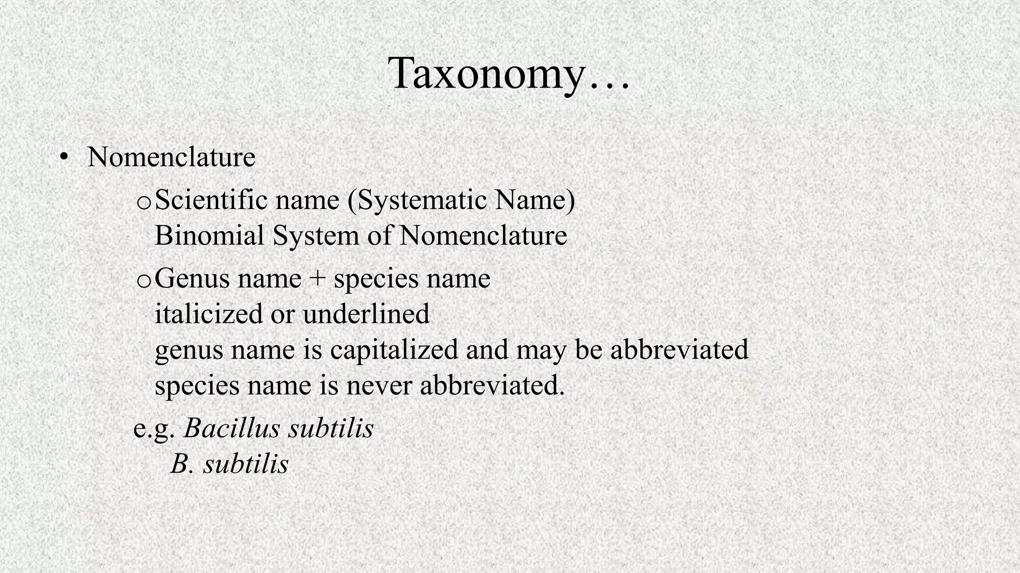 Classification Of Microorganisms 2019 Pptx