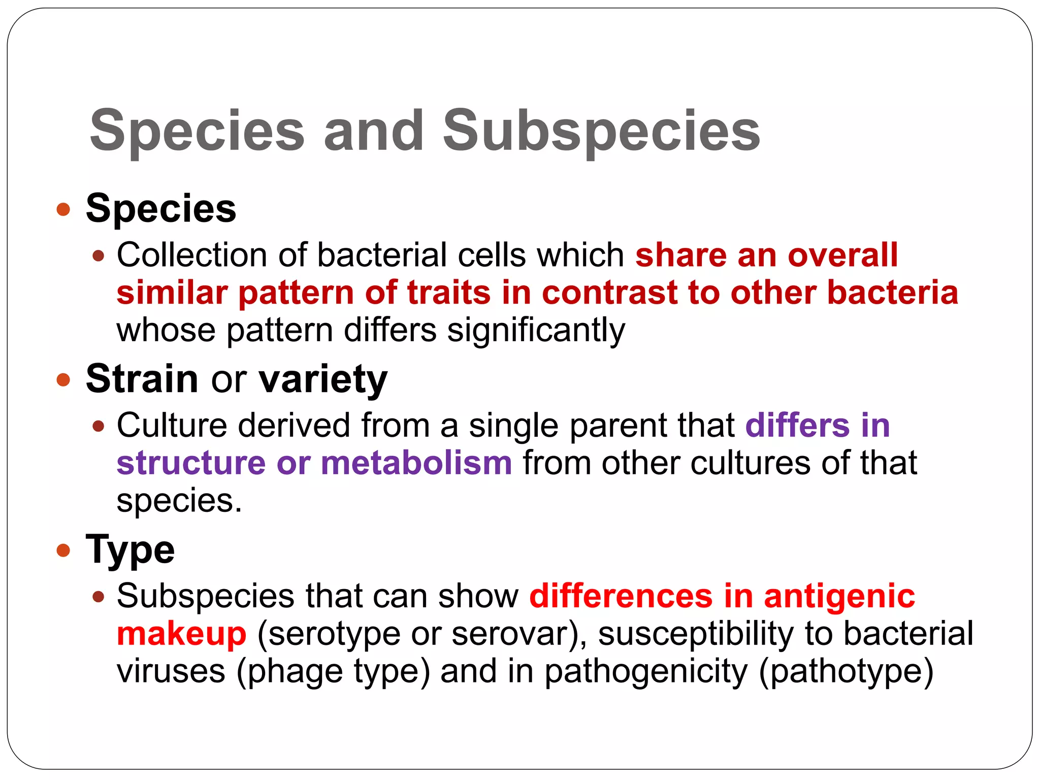 Classification Of Microorganisms Pptx