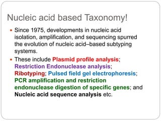 Classification of microorganisms | PPTX