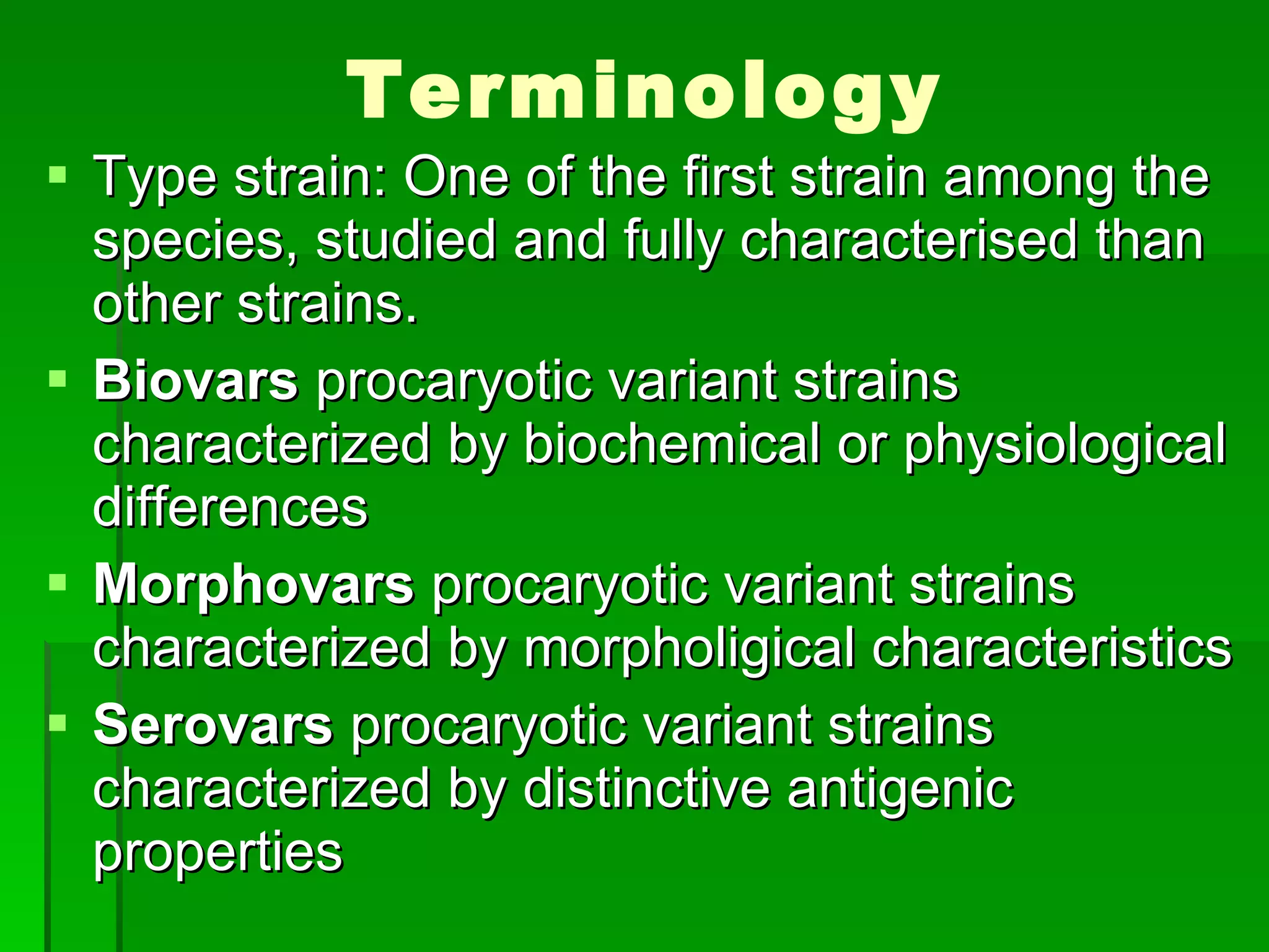 Classification of microorganisms lecture note by rm patel | PPT