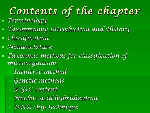 Classification of microorganisms lecture note by rm patel | PPT ...