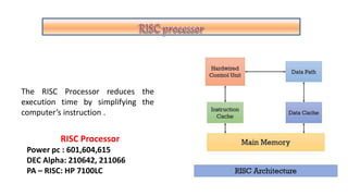Classification OF Microprocessor | PPTX