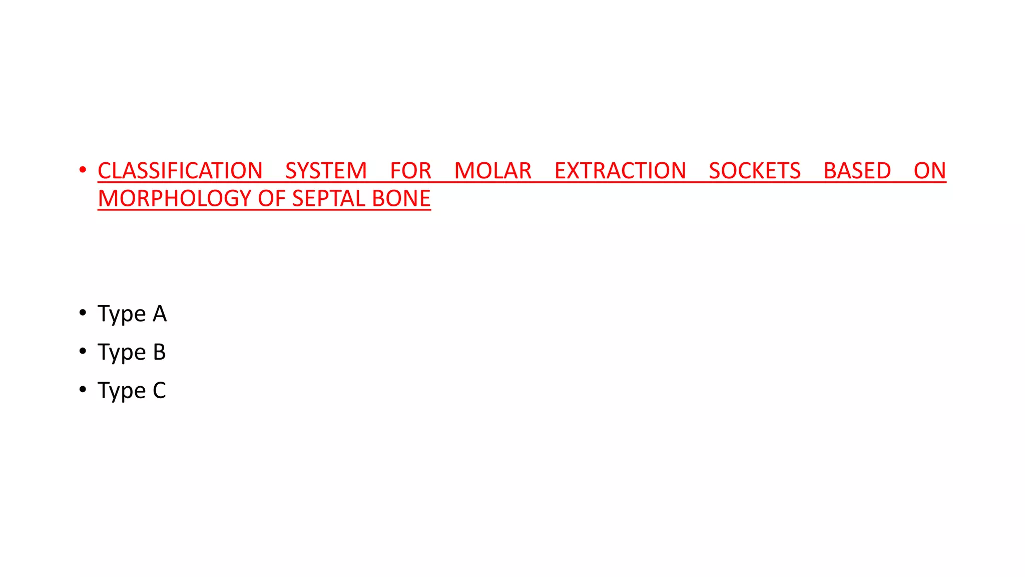 CLASSIFICATION Of molar extraction sites.pptx